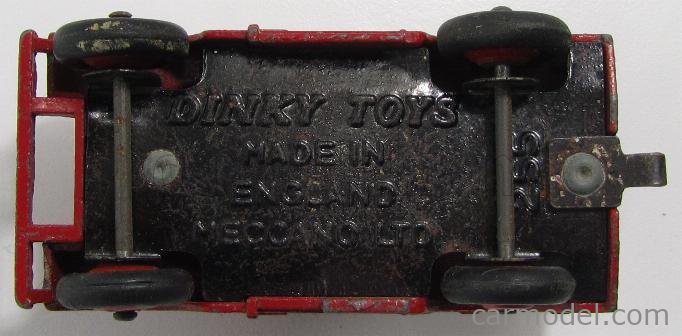 DINKY ENGLAND 255 Scale 1/43 | LAND ROVER LAND MERSEY TUNNEL POLICE VAN RED