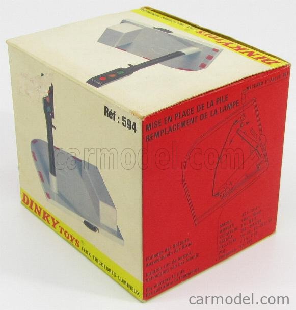 DINKY ENGLAND 594 Scale 1/43 | ACCESSORIES TRAFFIC LIGHTS GREY BLACK