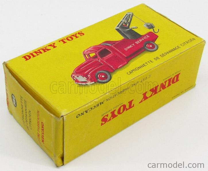DINKY FRANCE 582 Echelle 1/43 | CITROEN BREAKDOWN TRUCK DINKY SERVICE RED