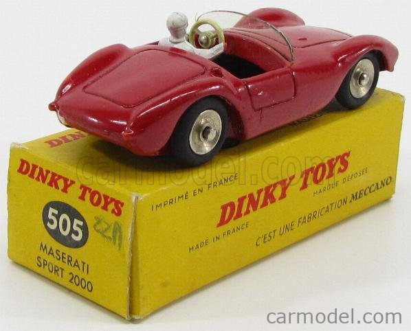 DINKY FRANCE 505 22A Echelle 1/43 | MASERATI 2000 SPORT SPIDER WITH ...