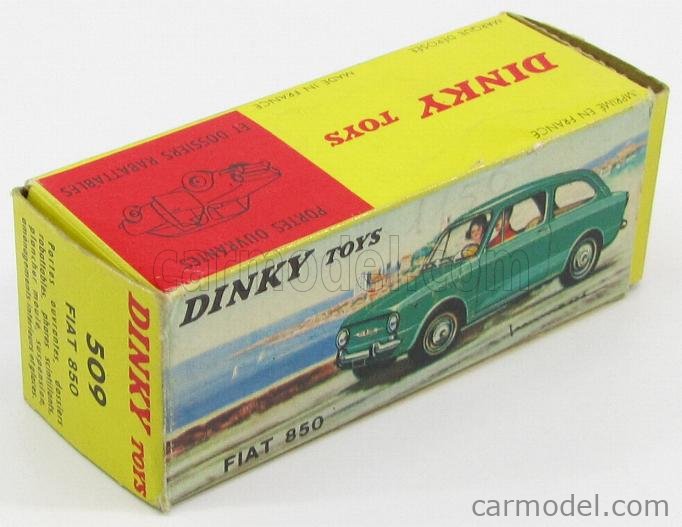 DINKY FRANCE 509 Scale 1/43 | FIAT 850 RED