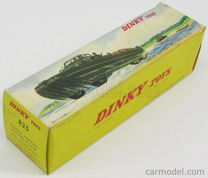 DINKY FRANCE 825 Scale 1/43 | DUKW CAMION AMPHIBIE MILITAIRE WITH ...