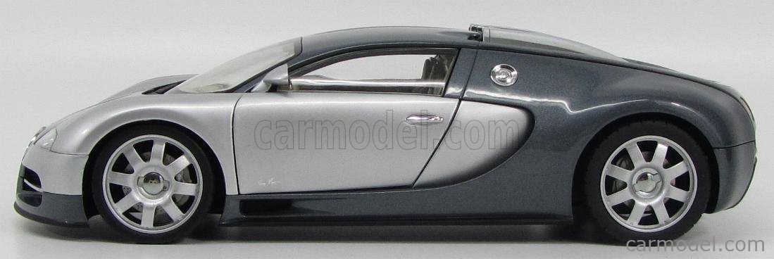AUTOART 70902 Scale 1/18 | BUGATTI EB16.4 VEYRON 2009 2 TONE GREY MET
