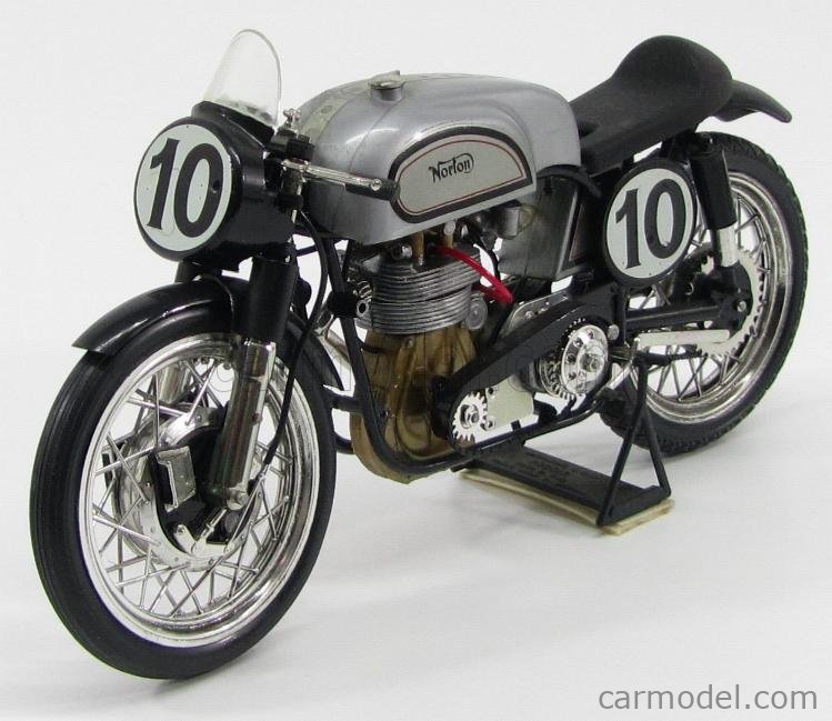 PLASTIC KIT / Scale 1/10 | NORTON N 10 RACING - MONTATO - ASSEMBLED ...