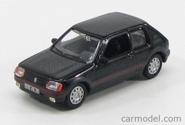 NOREV 471709 Scale 1/87 | PEUGEOT 205 GTI 1.9 1988 BLACK