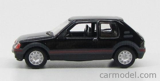 NOREV 471709 Scale 1/87 | PEUGEOT 205 GTI 1.9 1988 BLACK