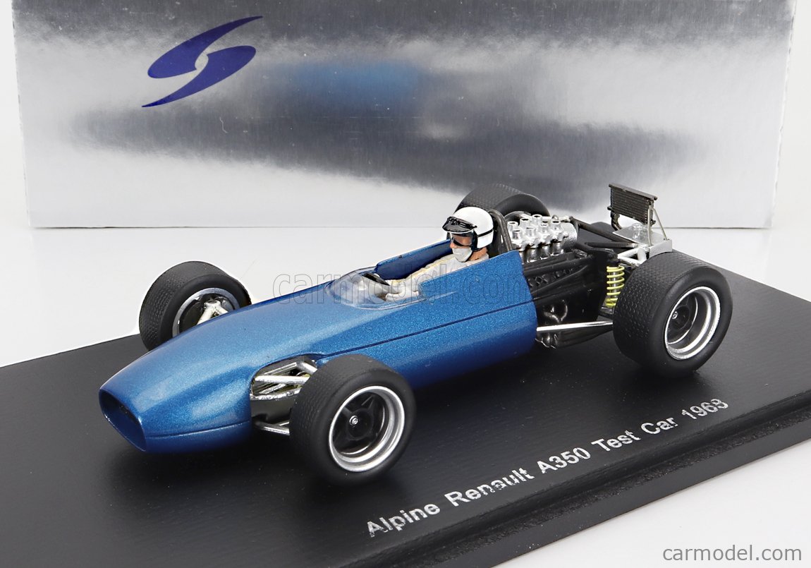 SPARK-MODEL S1710 Scale 1/43 | RENAULT F1 ALPINE A350 N 0 TEST CAR 1968 ...
