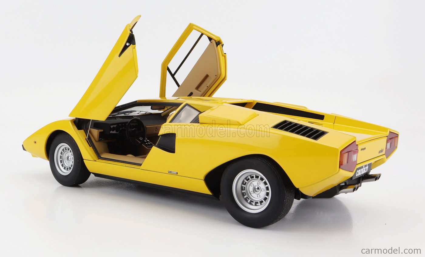 AUTOART 74646 Scale 1/18 | LAMBORGHINI COUNTACH LP400 1970 YELLOW