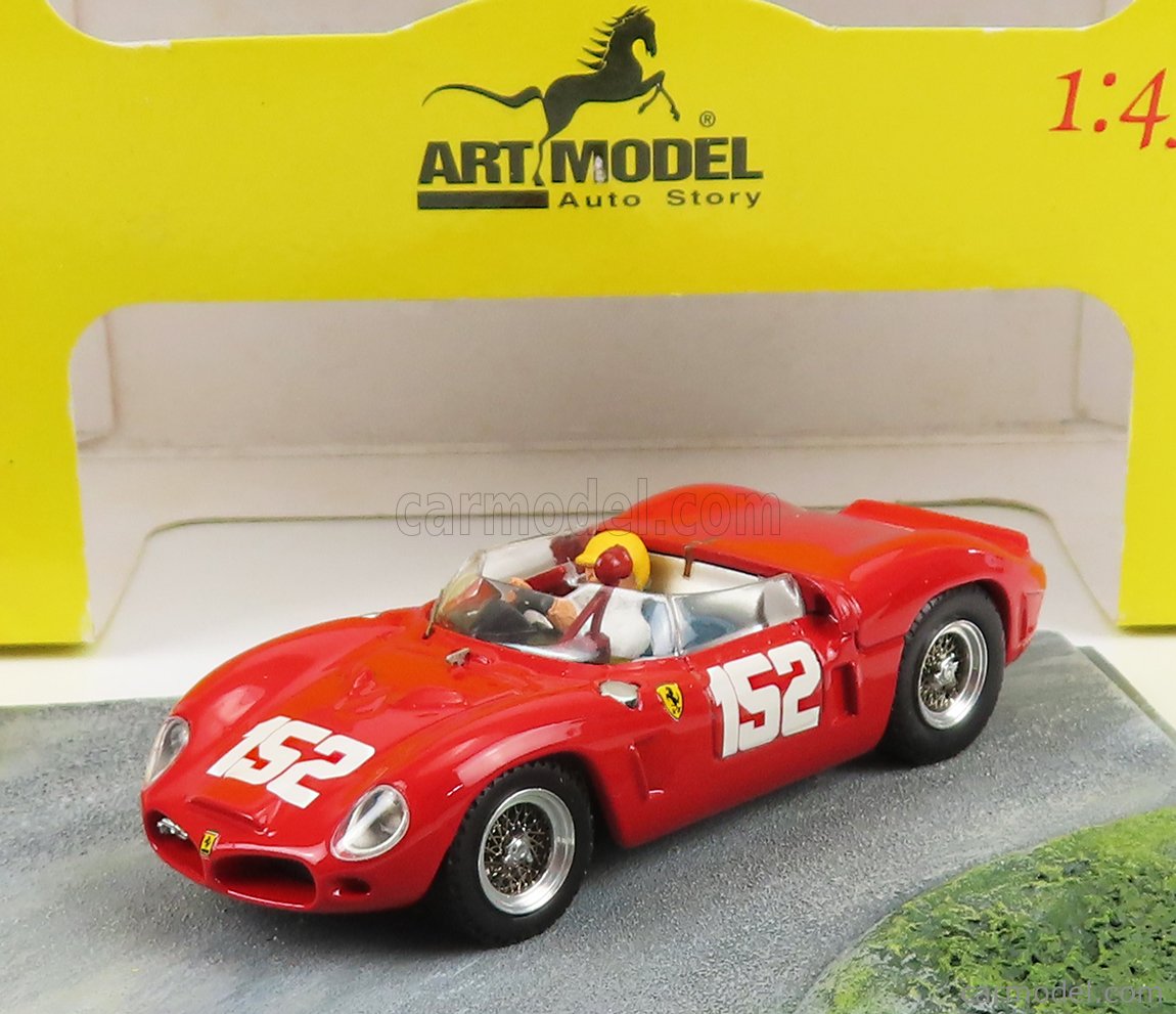 ART-MODEL ART912 Масштаб 1/43 | FERRARI DINO 246SP SPIDER N 152 WINNER ...