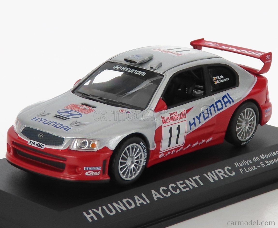 EDICOLA RCOL007 Masstab: 1/43 | HYUNDAI ACCENT WRC N 11 RALLY ...
