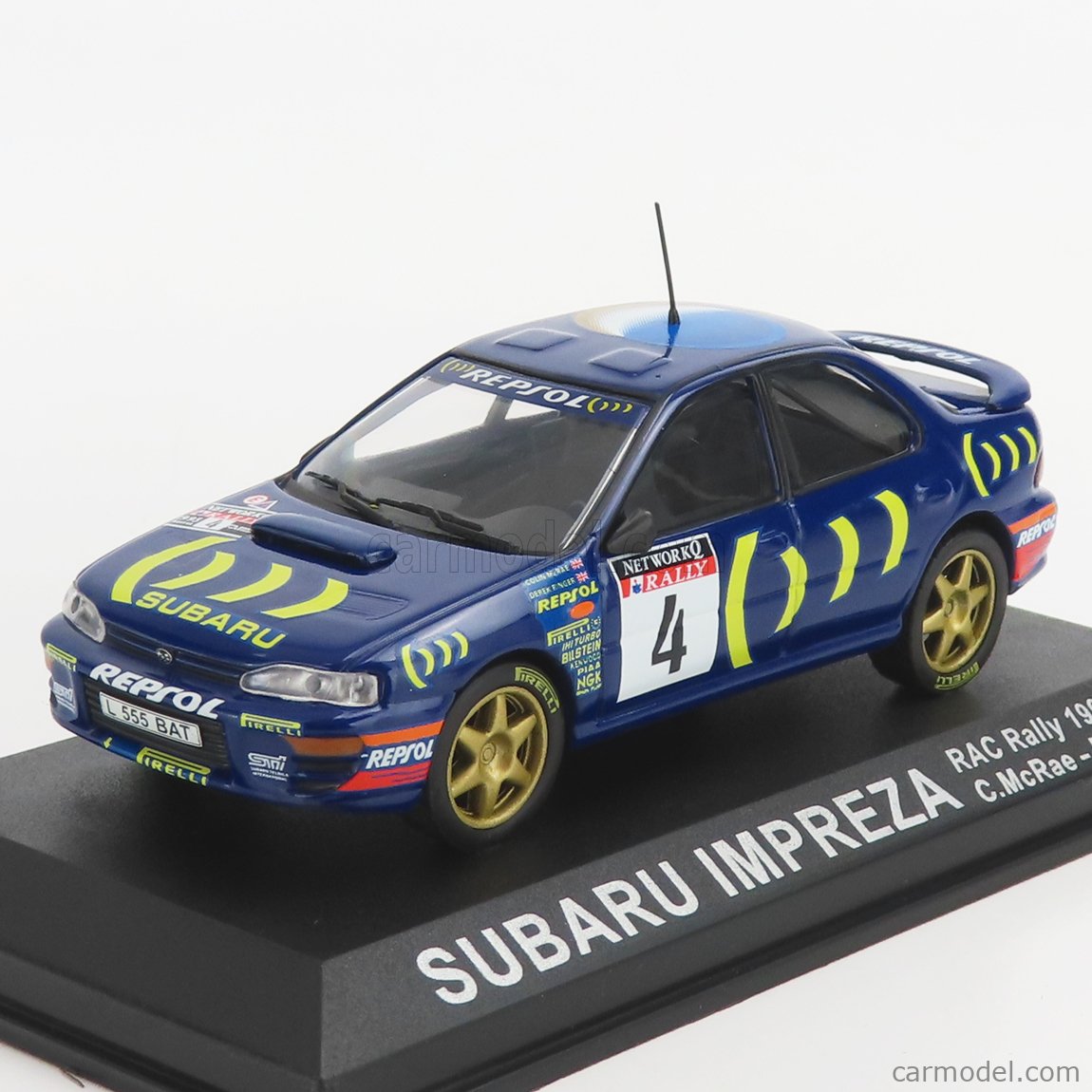 EDICOLA RCOL046 Scale 1/43 | SUBARU IMPREZA 555 N 4 WINNER RALLY RAC ...