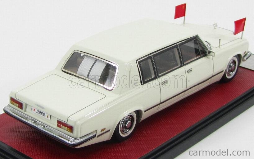 RLMODELS PT42 Scale 1/43 | ZIL 115 SALOON PRESIDENTIAL 1972 WHITE