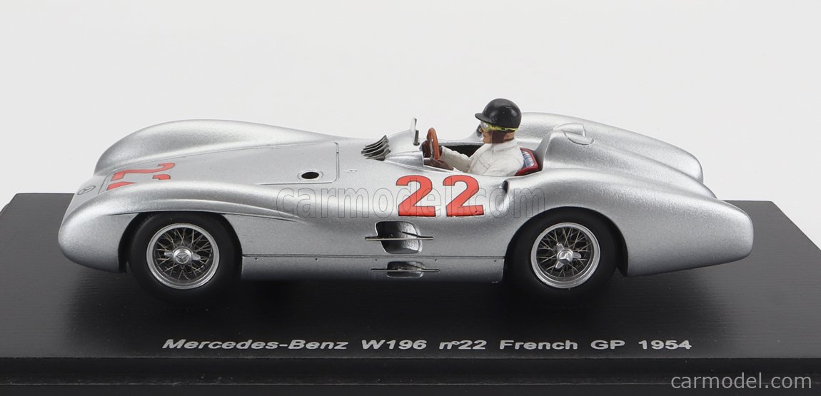 SPARK-MODEL S1037 Scale 1/43 | MERCEDES BENZ F1 W196 N 22 FRENCH GP ...