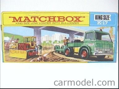 MATCHBOX K17 Escala 1/50 | FORD USA LOW LOADER TRUCK WITH CASE ...