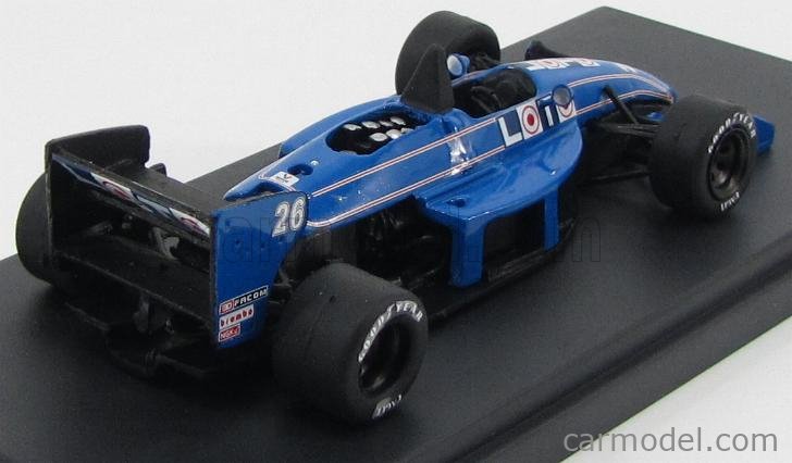 CP-MODEL 096B Scale 1/43 | LIGIER F1 JS31 N 26 SEASON 1988 S.JOHANSSON BLUE