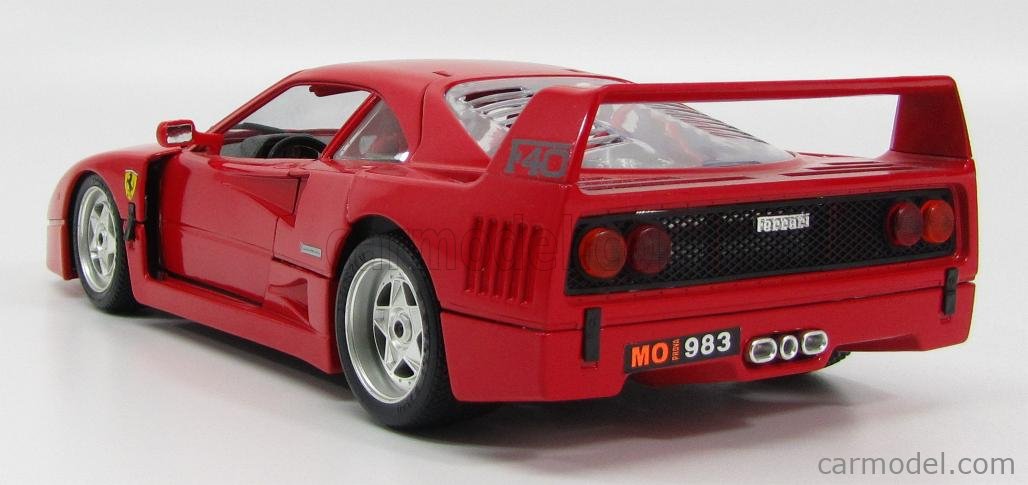 BURAGO 3022 Scale 1/18 | FERRARI F40 1987 RED