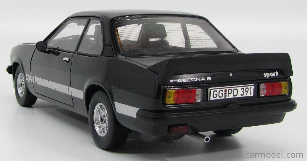 SUN-STAR 05391 Scale 1/18 | OPEL ASCONA B SPORT 2-DOOR 1980 BLACK
