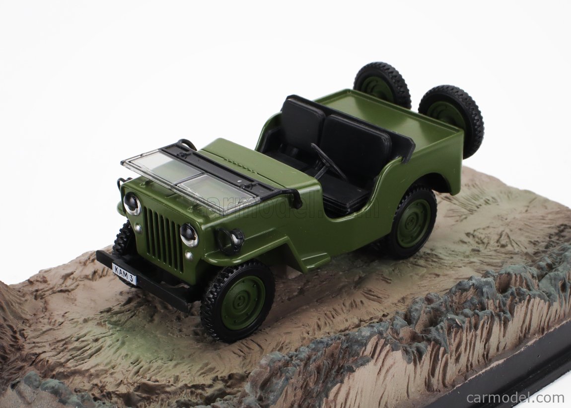 EDICOLA EAGBONDCOL079 Scale 1/43 | JEEP WILLYS M606 1942 - JAMES BOND ...