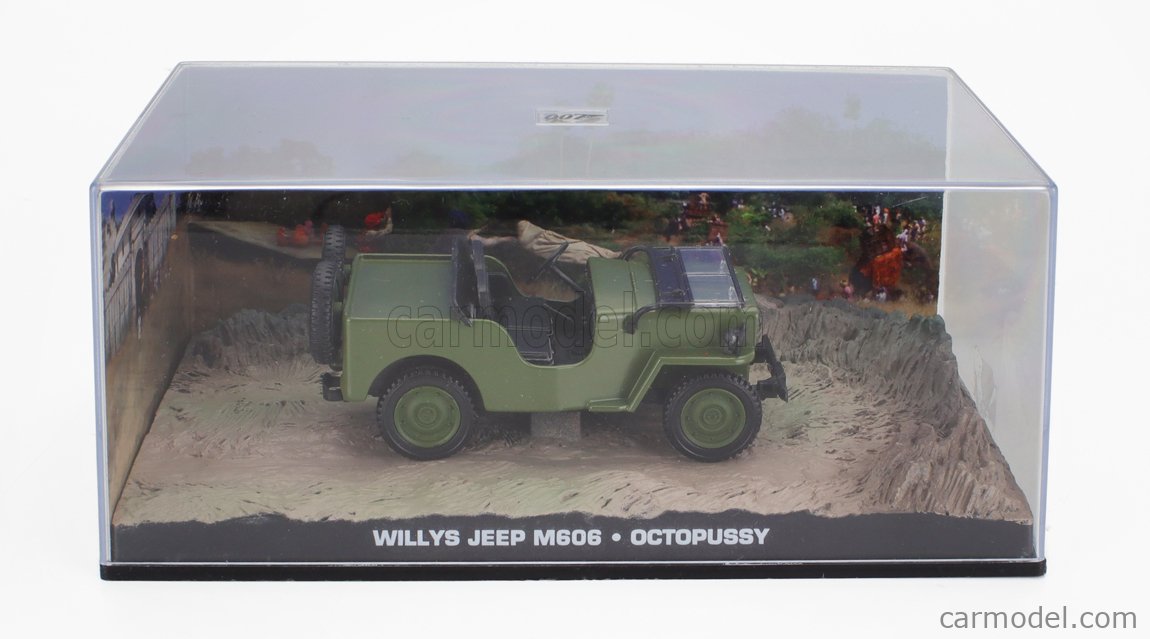 EDICOLA EAGBONDCOL079 Scale 1/43 | JEEP WILLYS M606 1942 - JAMES BOND ...