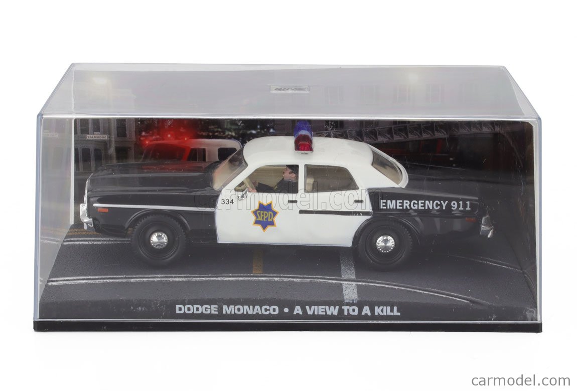 EDICOLA EAGBONDCOL029 Scale 1/43 | DODGE MONACO 1974 - 007 JAMES BOND ...