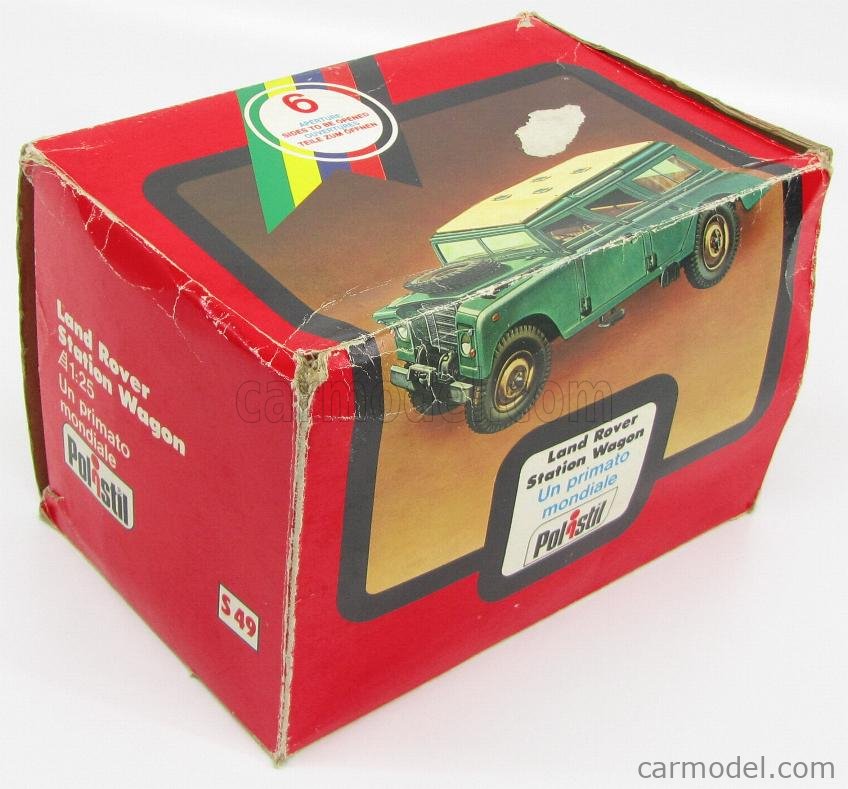 POLITOYS POLISTIL S49 Masstab: 1/25 | LAND ROVER LAND 109 STATION WAGON ...