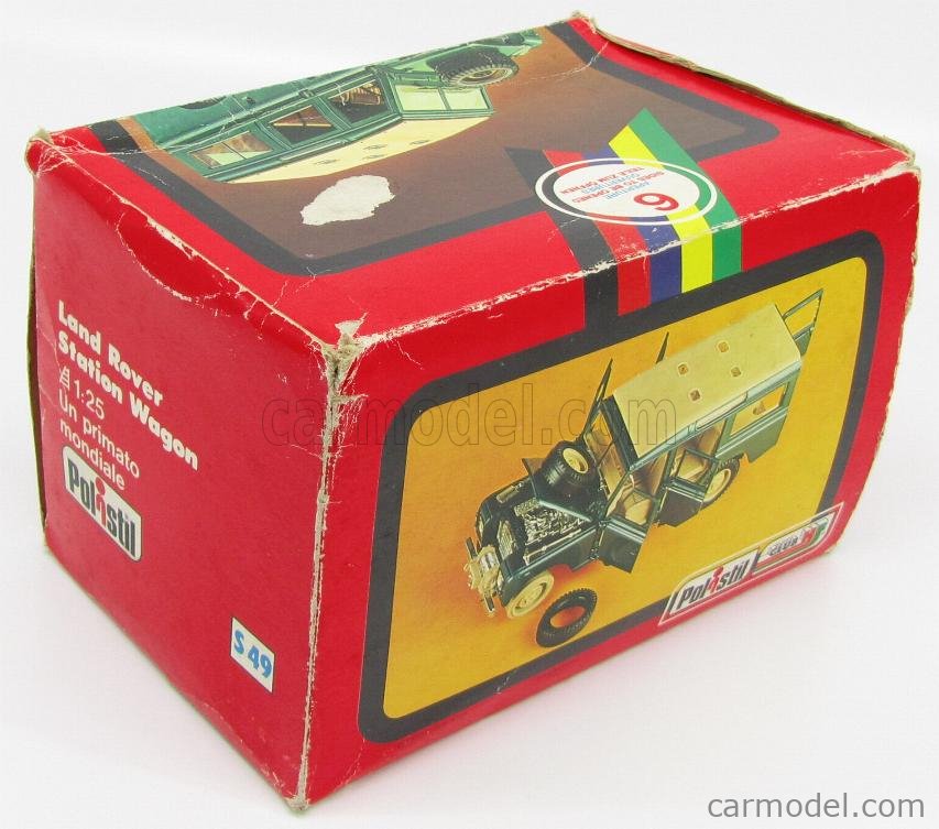 POLITOYS POLISTIL S49 Masstab: 1/25 | LAND ROVER LAND 109 STATION WAGON ...