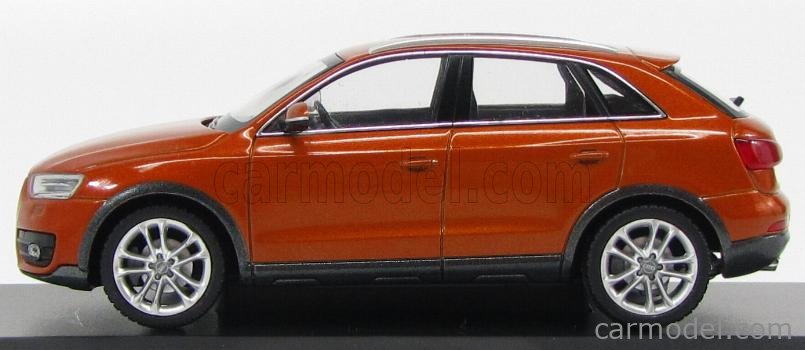 SCHUCO 5011103623 Echelle 1/43 | AUDI Q3 4-DOOR 2011 SAMOA ORANGE MET
