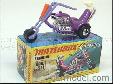 MATCHBOX 38 Scale 1/66 | MATCHBOX CHOPPER STINGEROO VIOLET MET