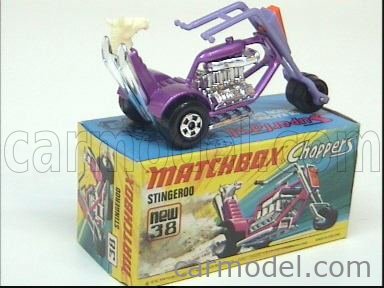 MATCHBOX 38 Scale 1/66 | MATCHBOX CHOPPER STINGEROO VIOLET MET