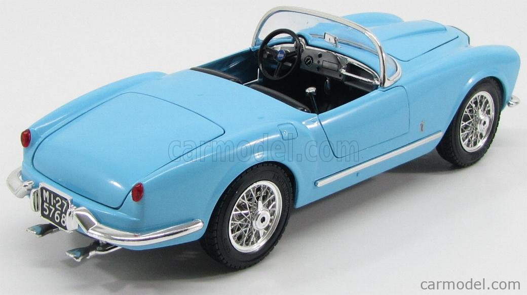 BURAGO 3010 Masstab: 1/18 | LANCIA AURELIA B24 SPIDER 1955 LIGHT BLUE