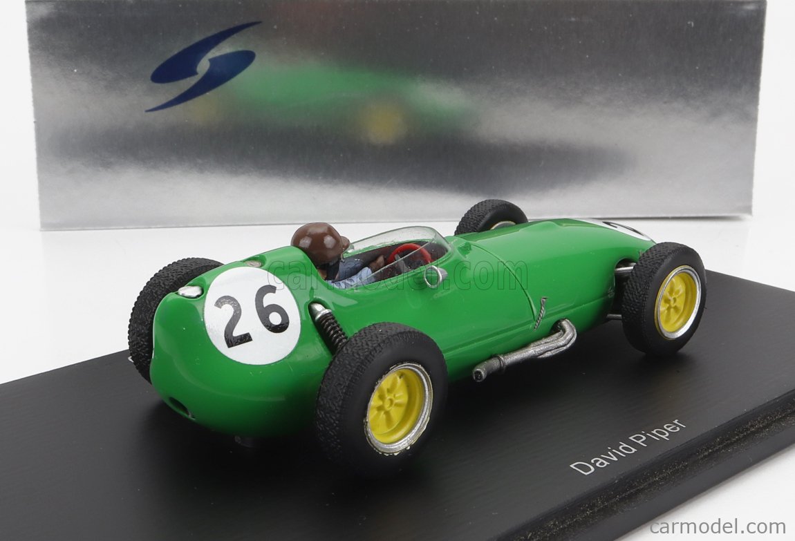 SPARK-MODEL S1822 Scale 1/43 | LOTUS F1 16 N 26 BRITISH GP 1960 DAVID ...