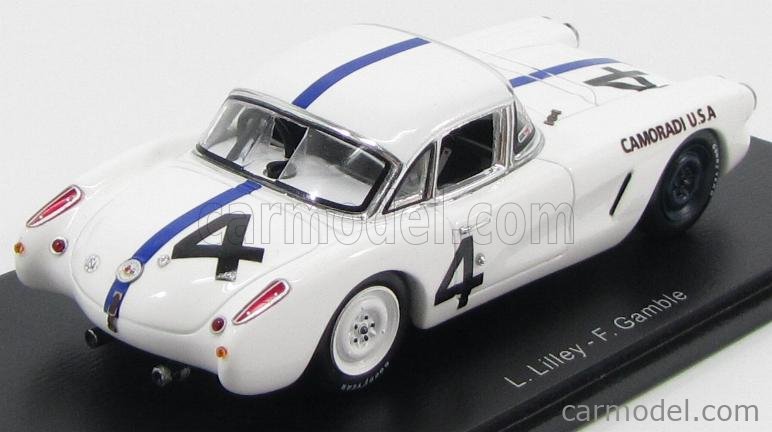 SPARK-MODEL S1540 Scale 1/43 | CHEVROLET CORVETTE COUPE TEAM CAMORADI ...