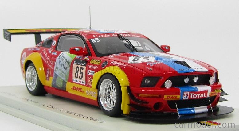 SPARK-MODEL SB021 Scale 1/43 | FORD USA MUSTANG FR500 COUPE DHL N 85 ...