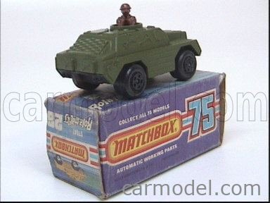 MATCHBOX 28 Scale 1/66 | MATCHBOX TANK ROLA-MATICS MILITARY GREEN