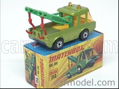 MATCHBOX 74 Scale 1/66 | MATCHBOX TOE JOE GREEN MET