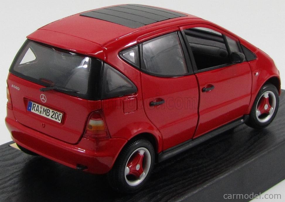 MAISTO 31841 Scale 1/18 | MERCEDES BENZ A-CLASS A140 RED