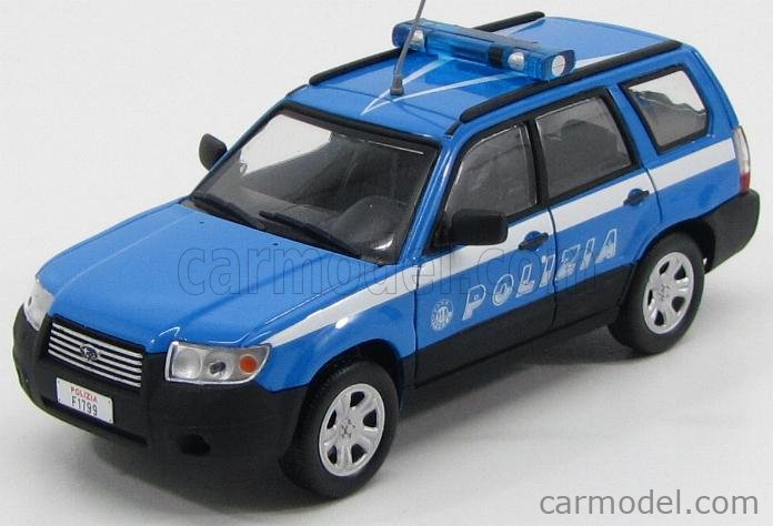 EDICOLA ITAPOLC057 Scale 1/43 | SUBARU FORESTER POLIZIA 2007 BLUE WHITE