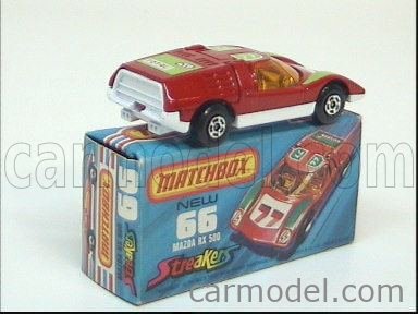 MATCHBOX 66 Scale 1/66 | MAZDA RX 500 N 77 RED
