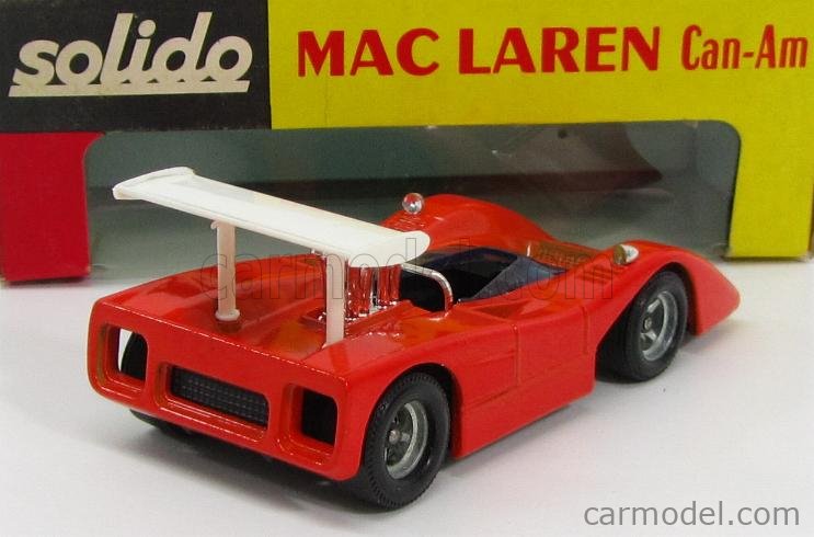 SOLIDO 176 Escala 1/43 | McLAREN M8A N 4 CAN-AM 1968 BRUCE MCLAREN ORANGE
