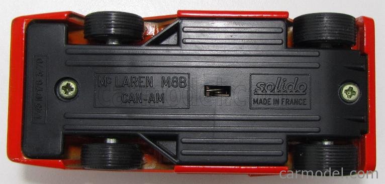 SOLIDO 176 Escala 1/43 | McLAREN M8A N 4 CAN-AM 1968 BRUCE MCLAREN ORANGE