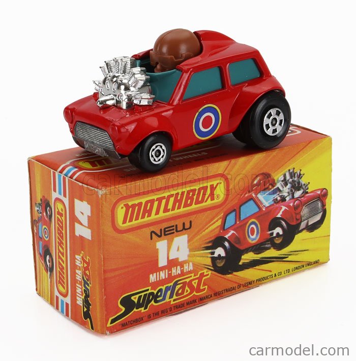 MATCHBOX 14 Scale 1/66 | MINI COOPER HA-HA RED
