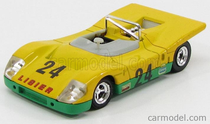 SOLIDO 195 Scale 1/43 | LIGIER JS/3 N 24 1971 YELLOW GREEN
