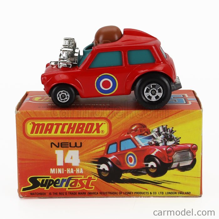 MATCHBOX 14 Scale 1/66 | MINI COOPER HA-HA RED
