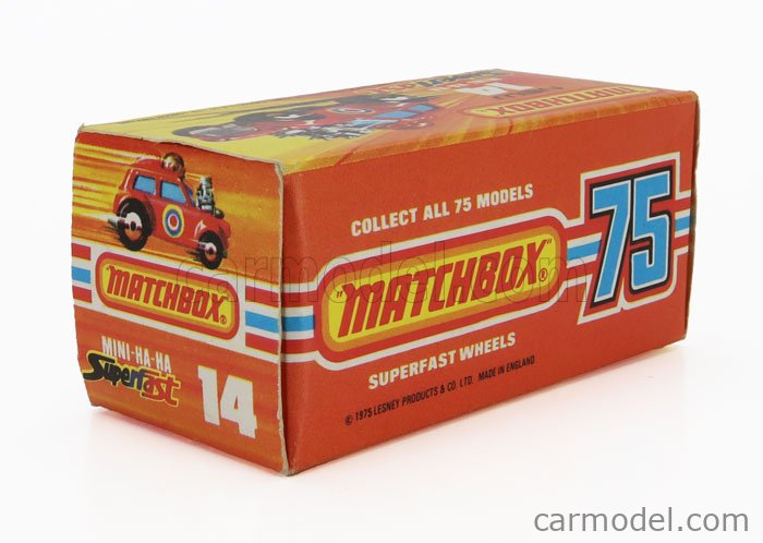 MATCHBOX 14 Scale 1/66 | MINI COOPER HA-HA RED