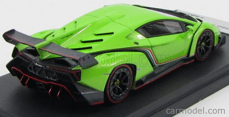 LOOKSMART LS409B Scale 1/43 | LAMBORGHINI VENENO 2013 VERDE ITHACA ...
