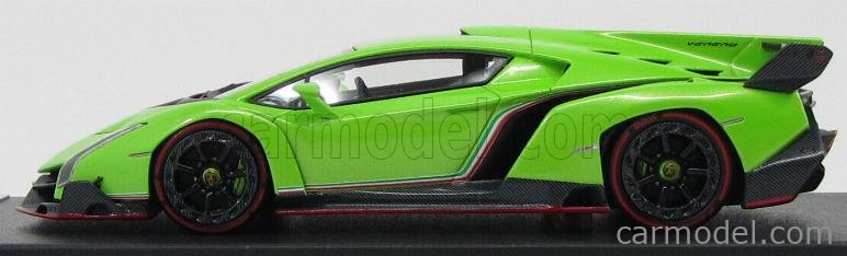 LOOKSMART LS409B Scale 1/43 | LAMBORGHINI VENENO 2013 VERDE ITHACA ...