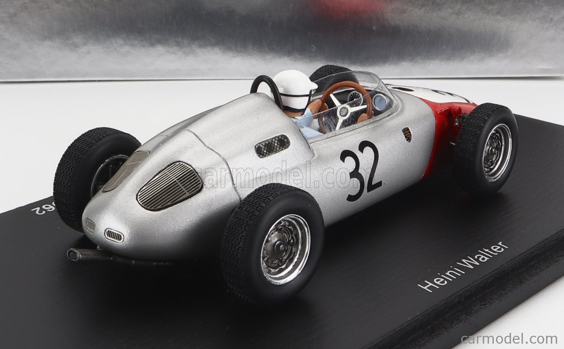 SPARK-MODEL S1864 Scale 1/43 | PORSCHE F1 718 N 26 GERMAN GP 1962 HEINI ...