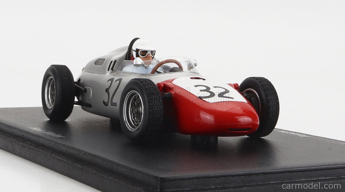 SPARK-MODEL S1864 Scale 1/43 | PORSCHE F1 718 N 26 GERMAN GP 1962 HEINI ...