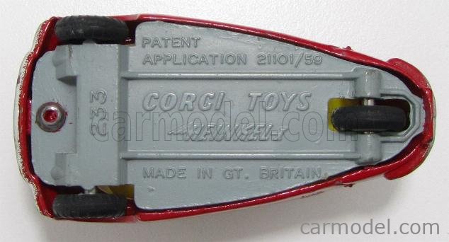 CORGI 233 Scale 1/43 | HEINKEL ECONOMY CAR RED