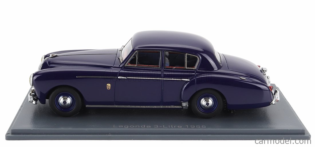 NEO SCALE MODELS NEO45155 Scale 1/43 | LAGONDA 3-LITRE 1955 BLUE VIOLET